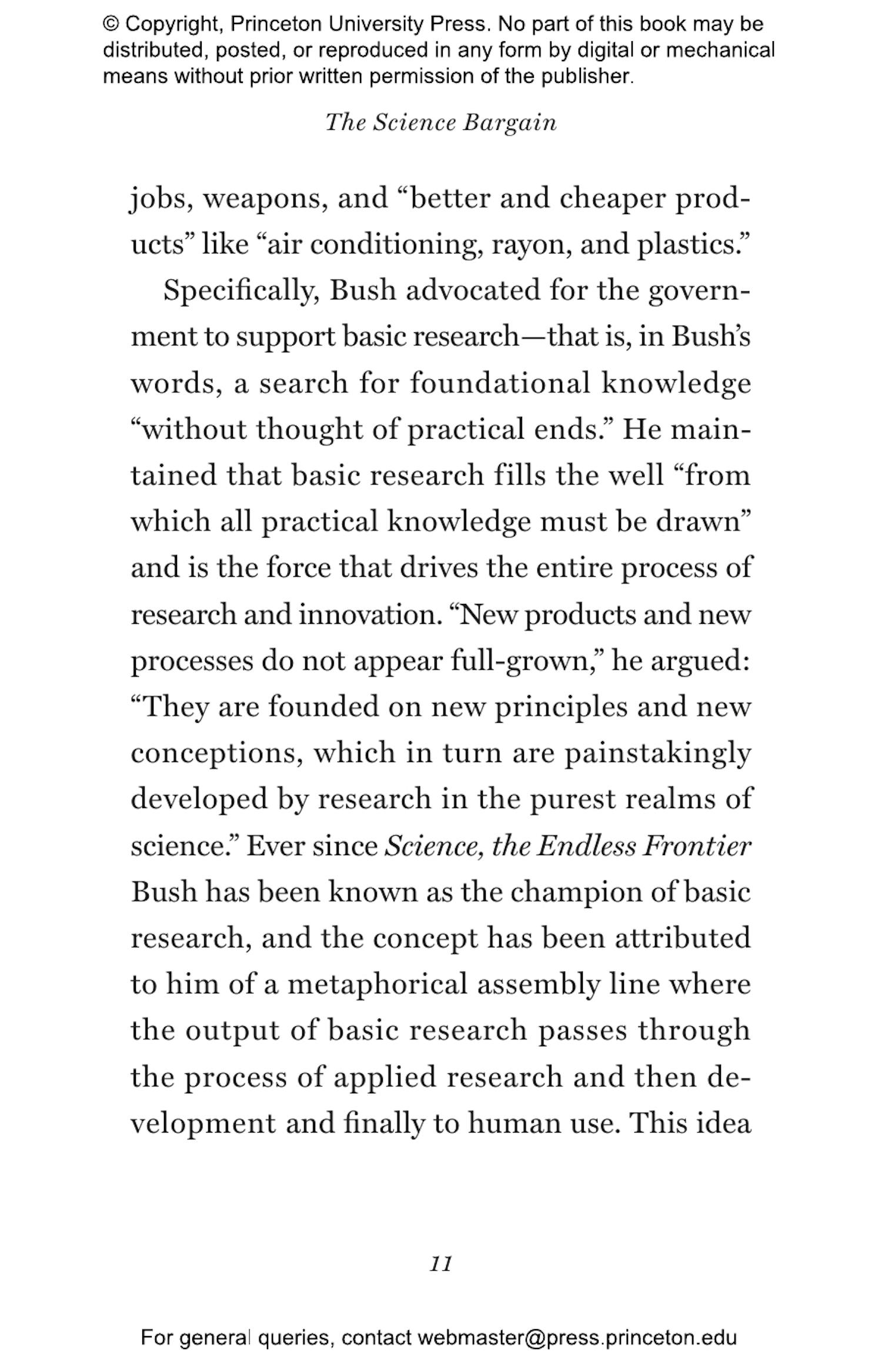 Science, the Endless Frontier | Princeton University Press