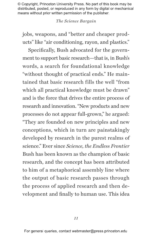 Science, the Endless Frontier | Princeton University Press