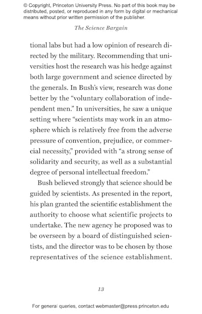 Science, the Endless Frontier | Princeton University Press