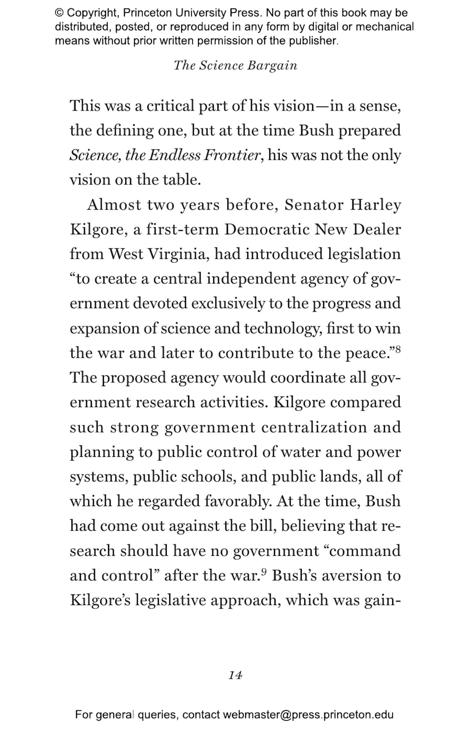 Science, the Endless Frontier | Princeton University Press