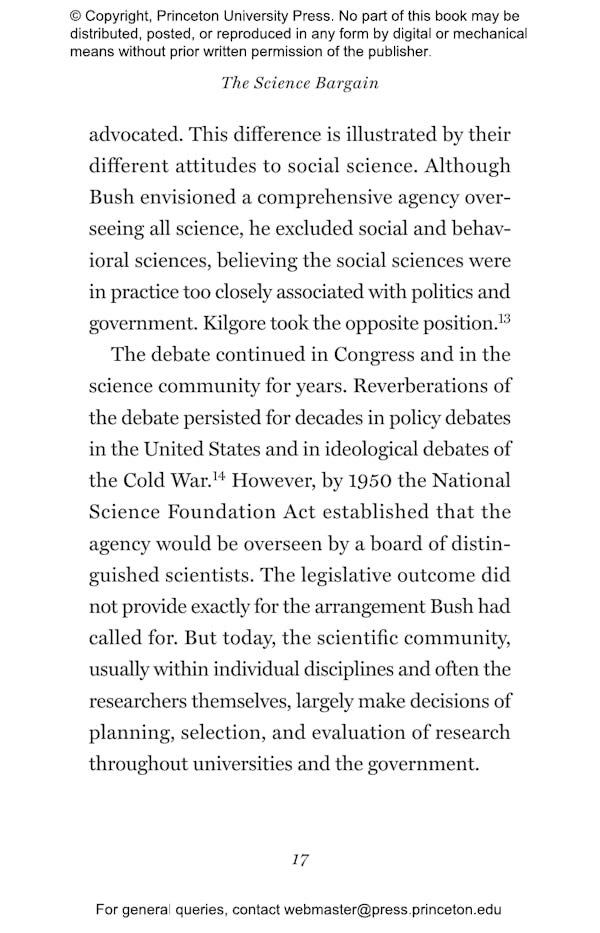 Science, the Endless Frontier | Princeton University Press