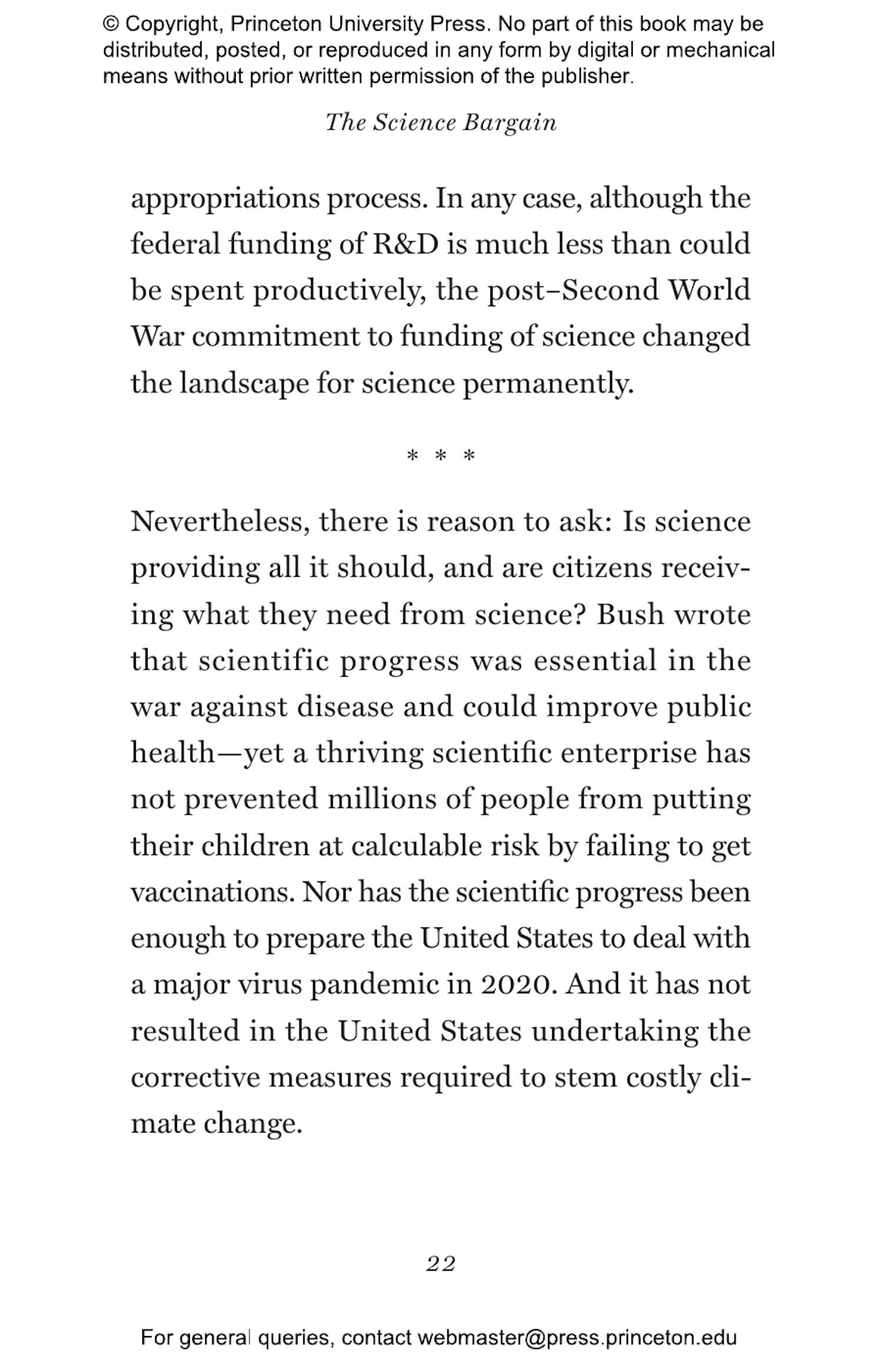 Science, the Endless Frontier | Princeton University Press