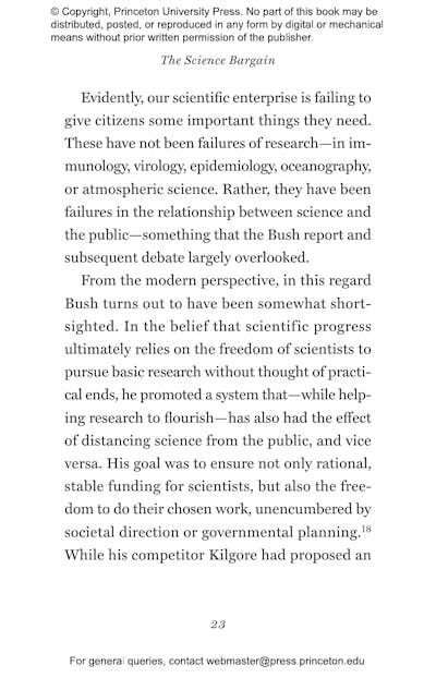 Science, the Endless Frontier | Princeton University Press