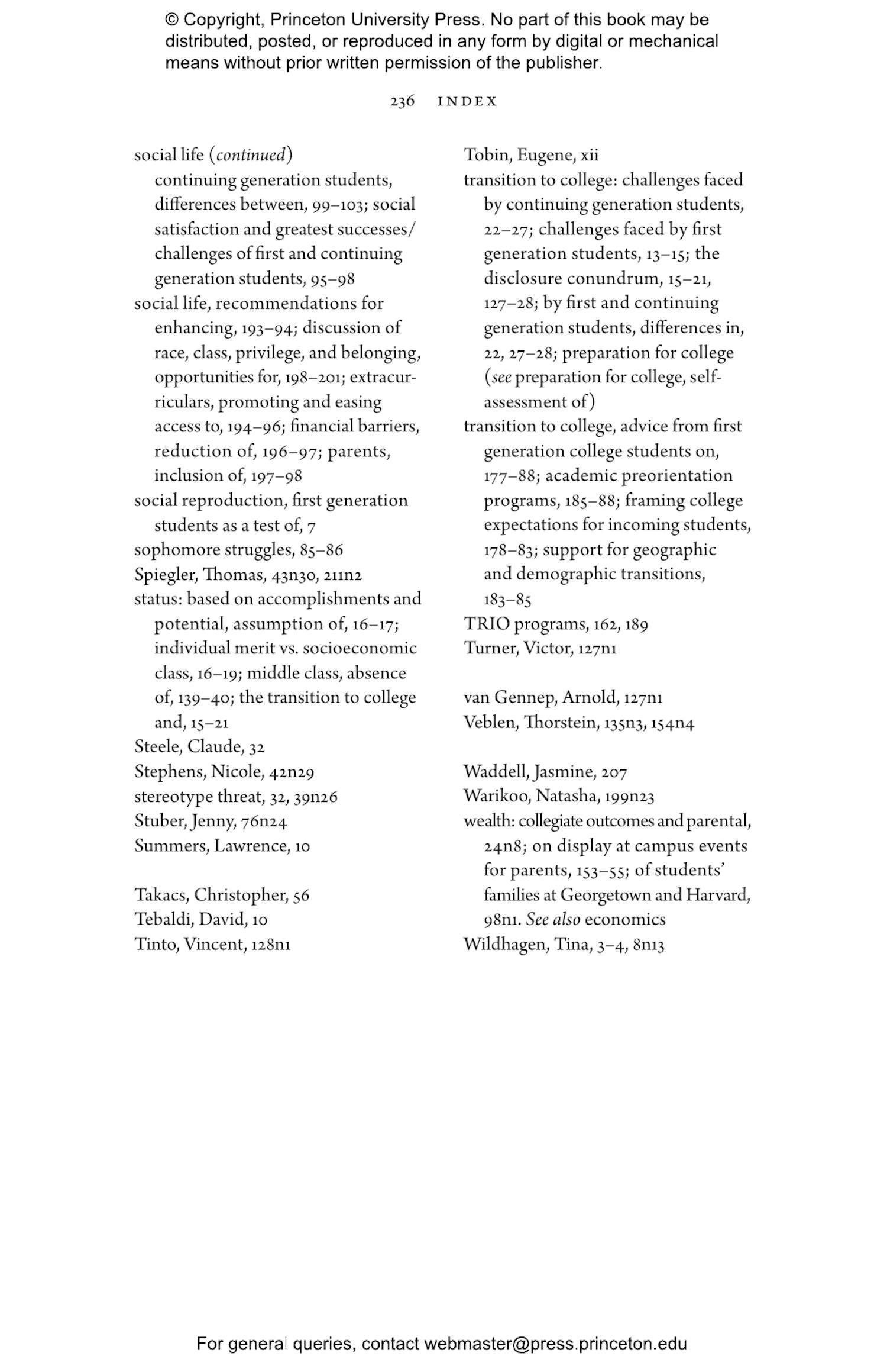 The Hidden Curriculum | Princeton University Press