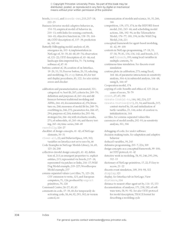 Agent-Based and Individual-Based Modeling | Princeton University Press