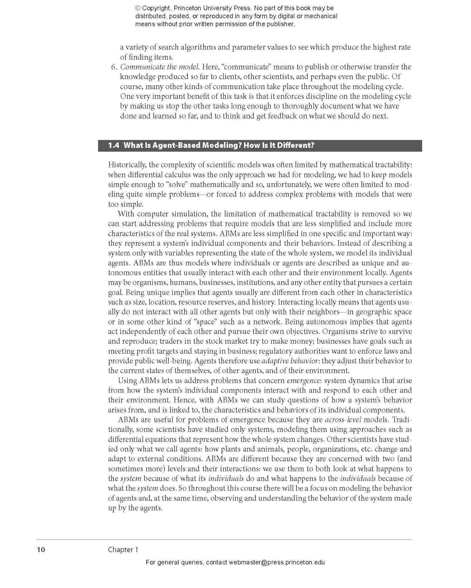 Agent-Based and Individual-Based Modeling | Princeton University Press