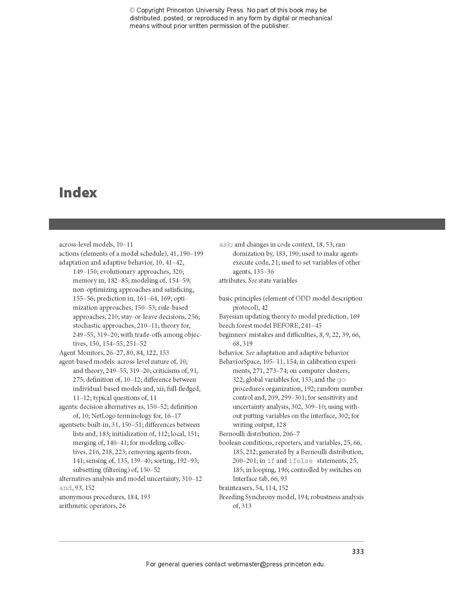 Agent-Based and Individual-Based Modeling | Princeton University Press