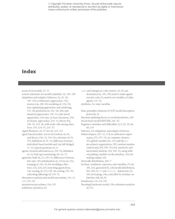 Agent Based And Individual Based Modeling Princeton University Press