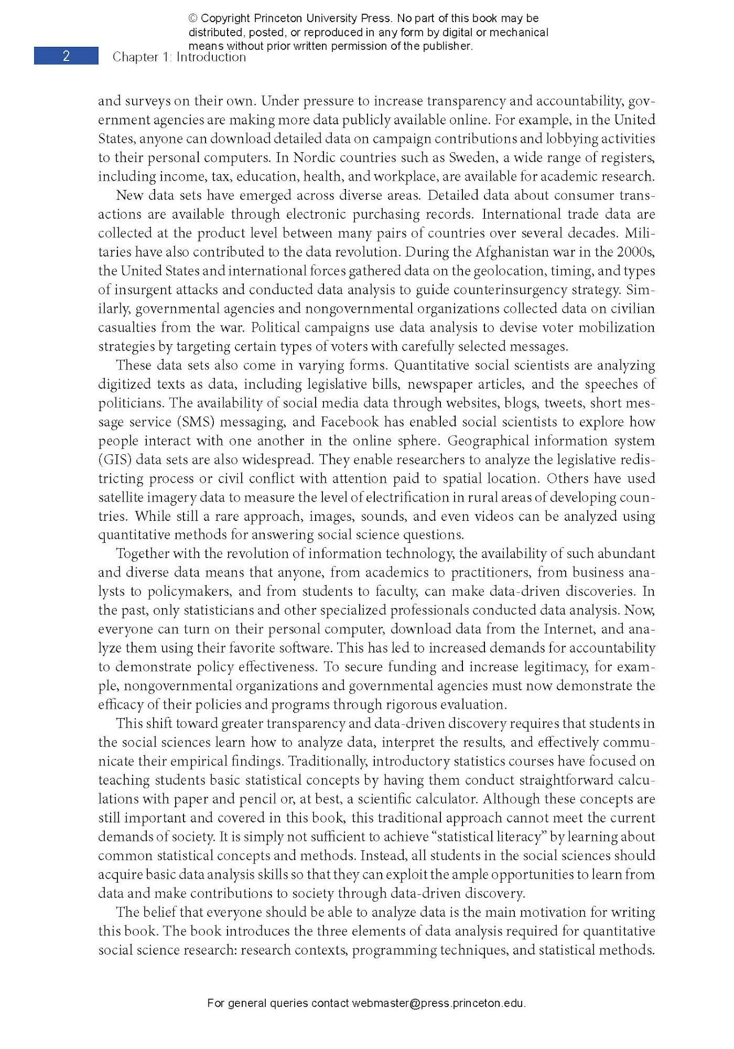 Quantitative Social Science | Princeton University Press