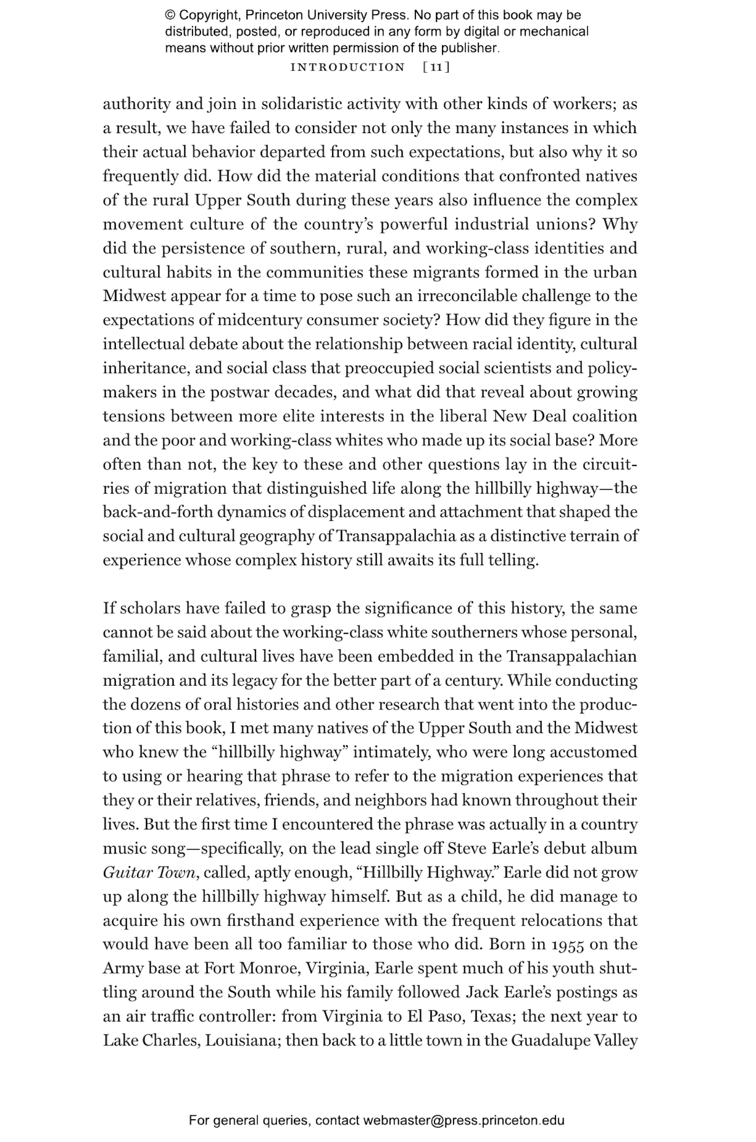 Hillbilly Highway | Princeton University Press