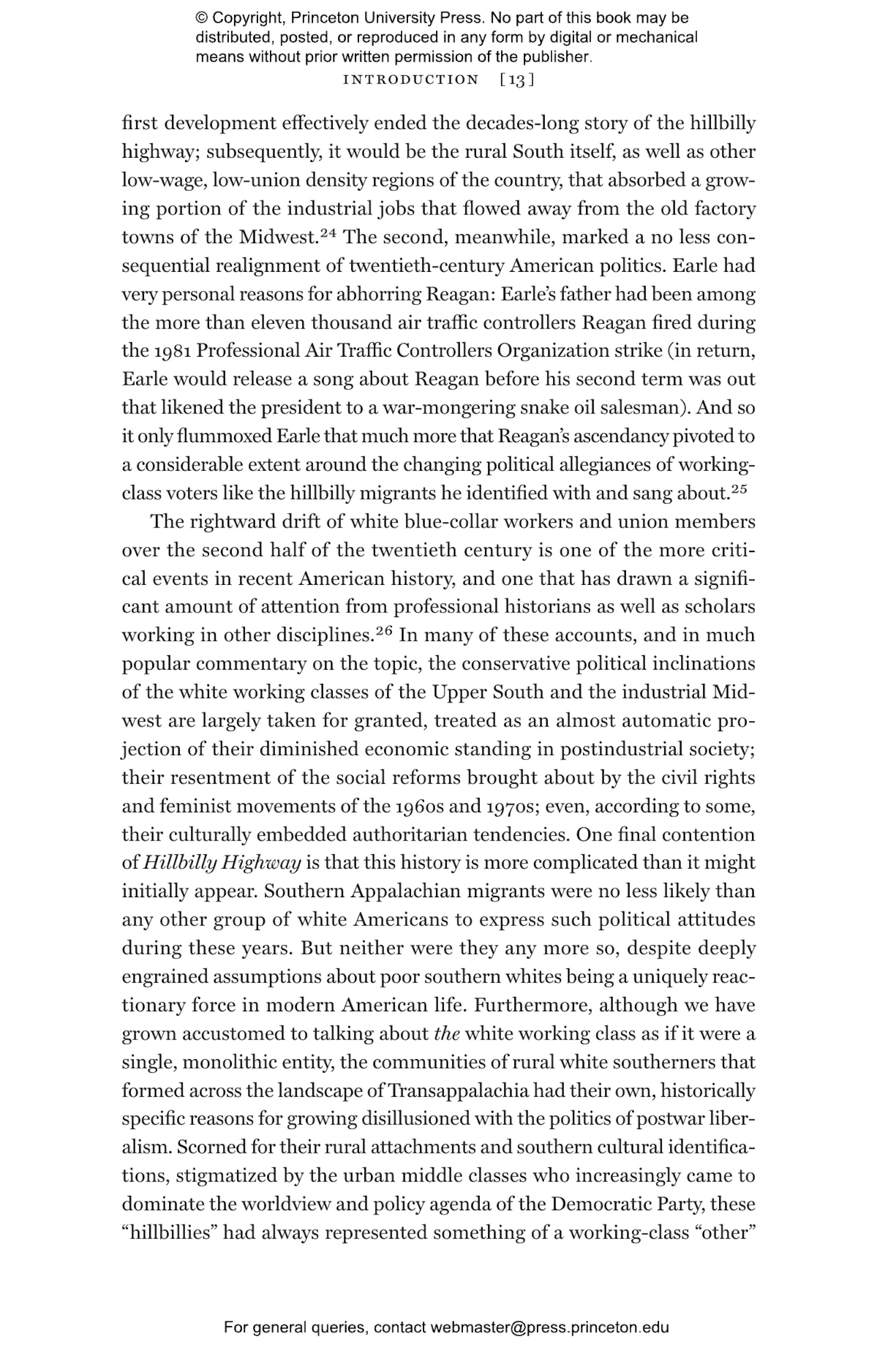 Hillbilly Highway | Princeton University Press