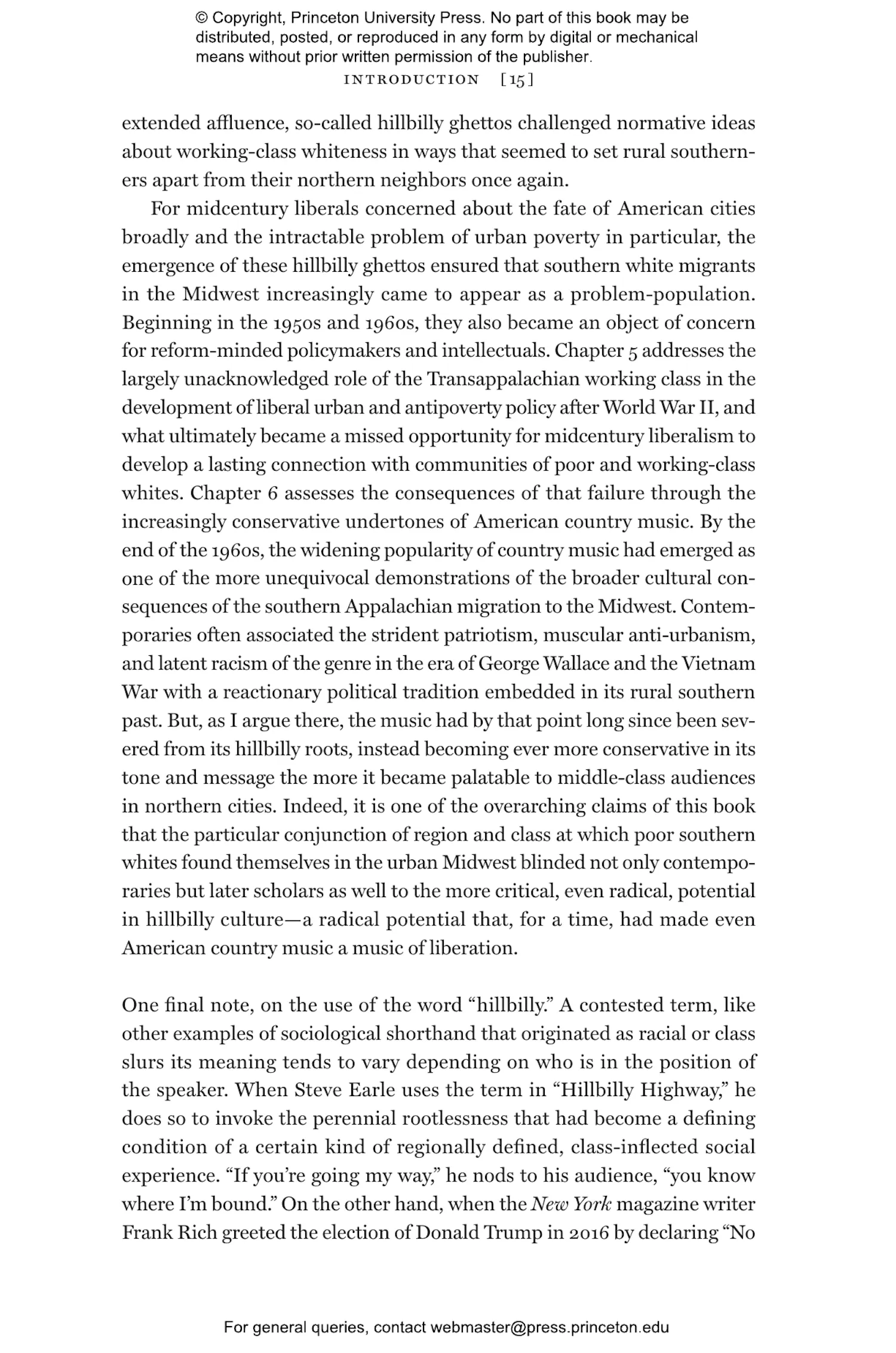 Hillbilly Highway | Princeton University Press