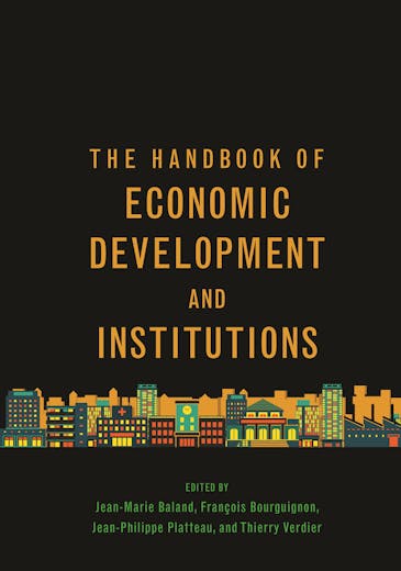 The Handbook of Economic Development and Institutions | Princeton ...