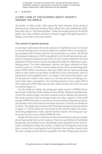 Measuring Poverty around the World | Princeton University Press