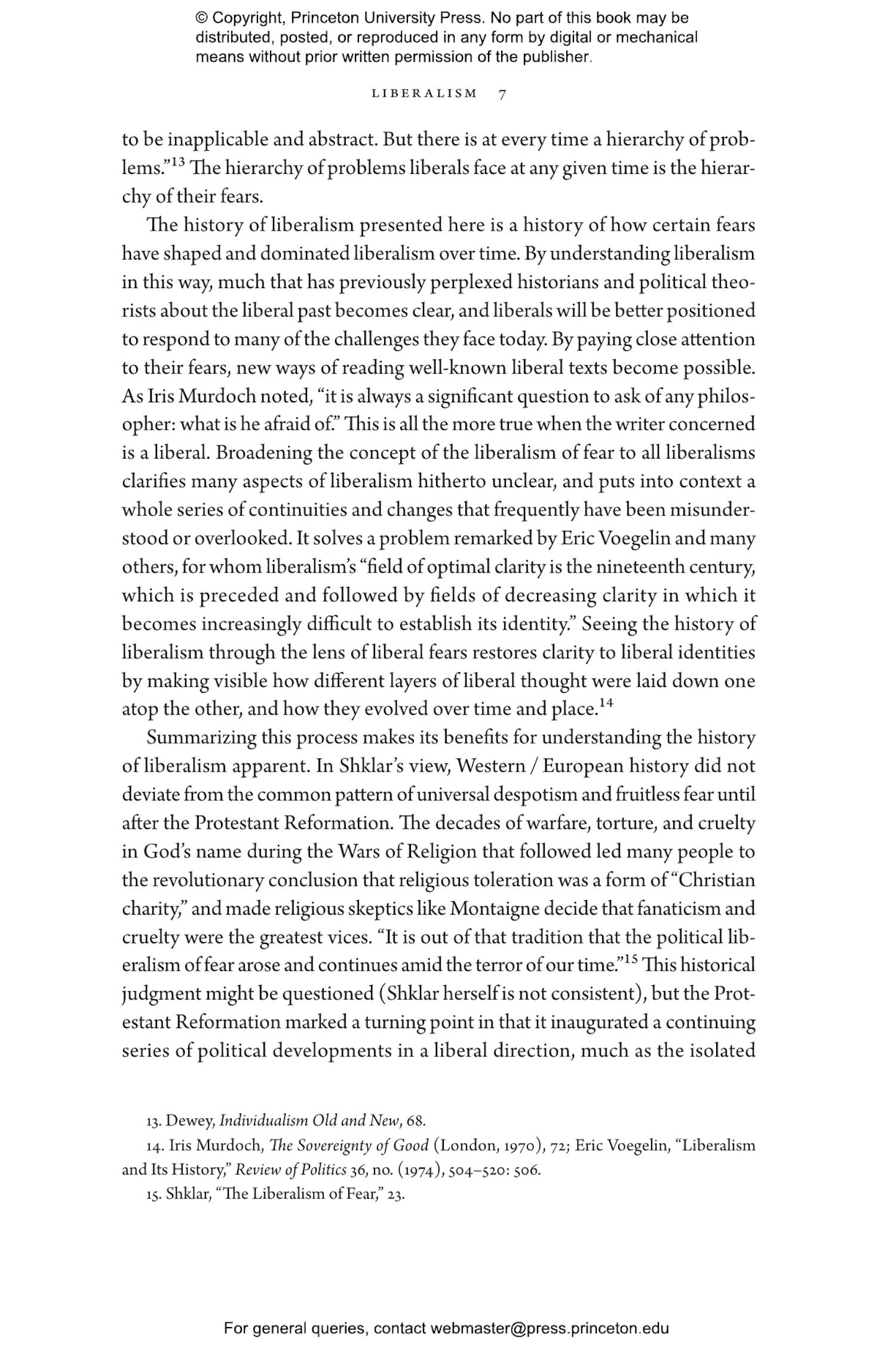 Freedom from Fear | Princeton University Press