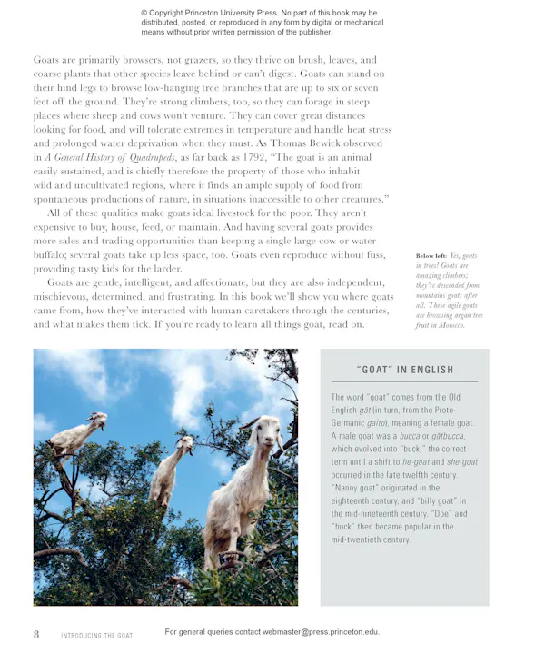 The Goat | Princeton University Press