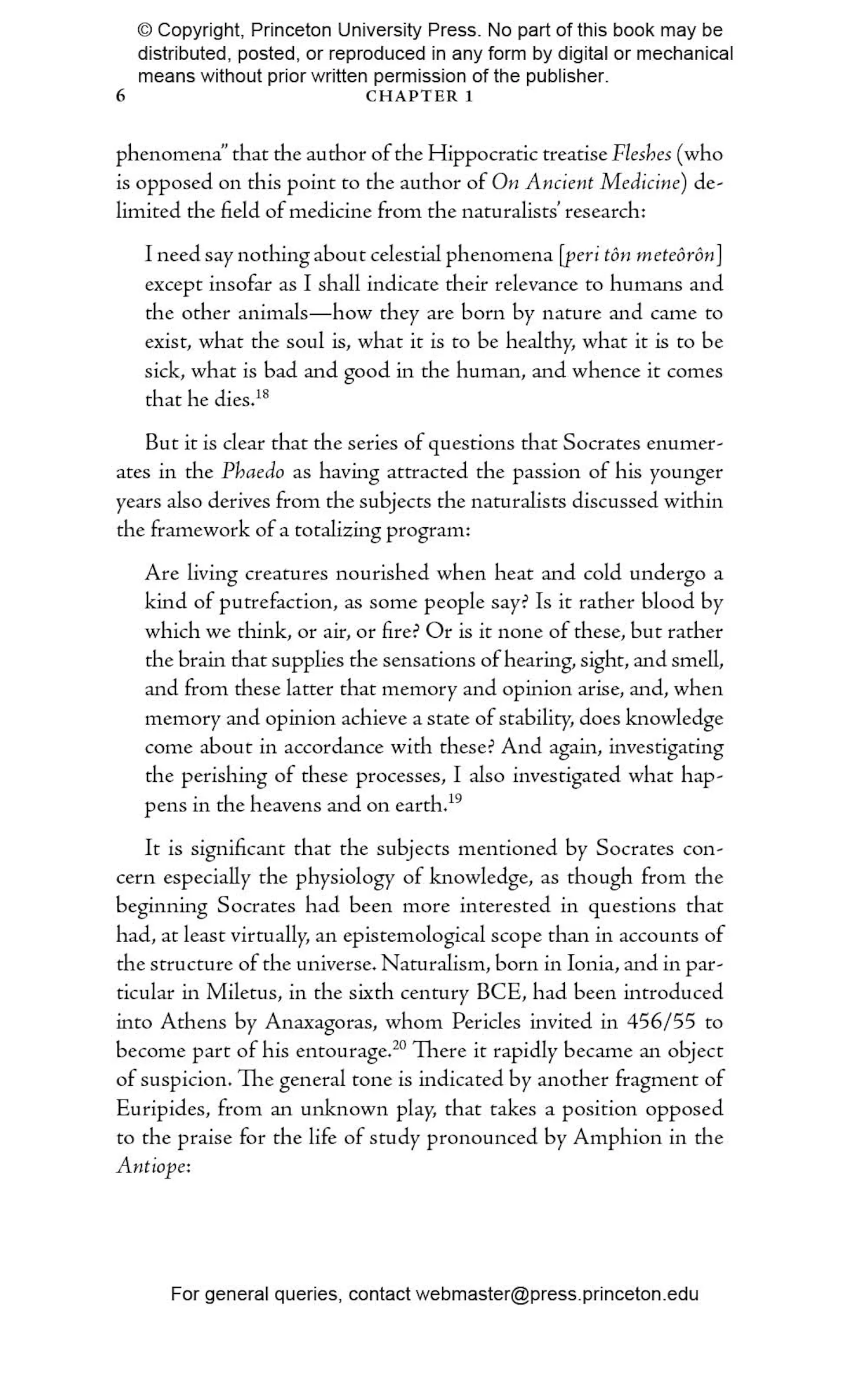 The Concept of Presocratic Philosophy | Princeton University Press