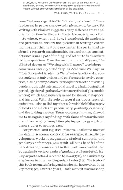 Writing with Pleasure | Princeton University Press