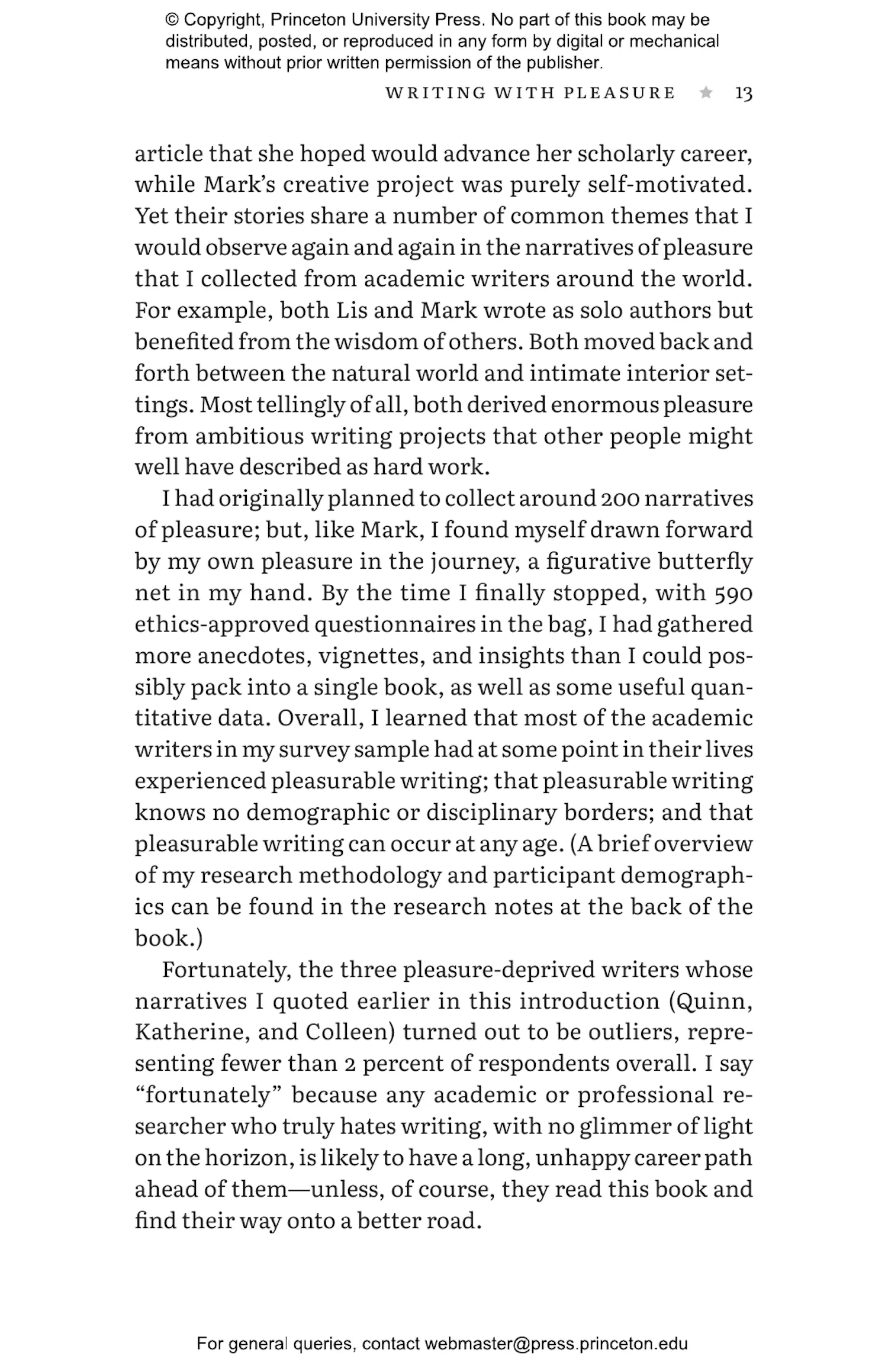 Writing with Pleasure | Princeton University Press