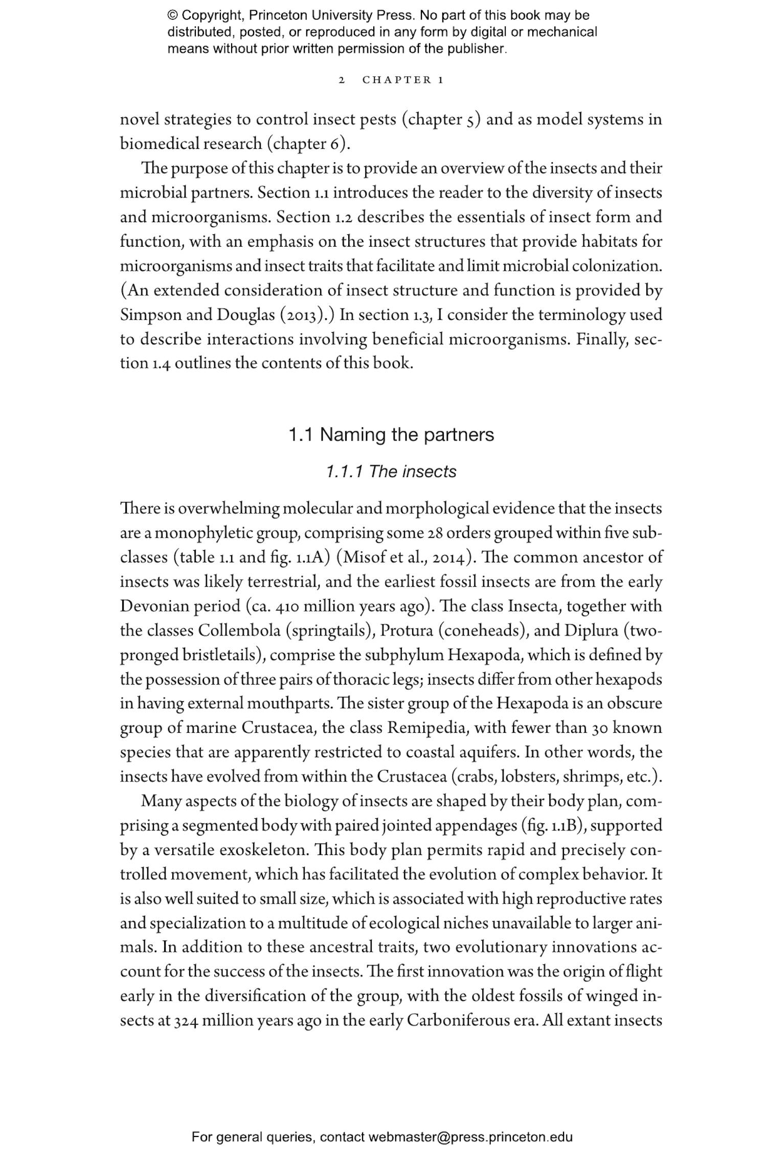 Insects and Their Beneficial Microbes | Princeton University Press