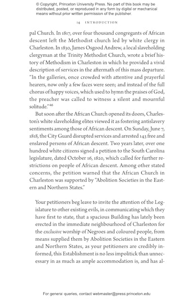 Denmark Vesey's Bible | Princeton University Press