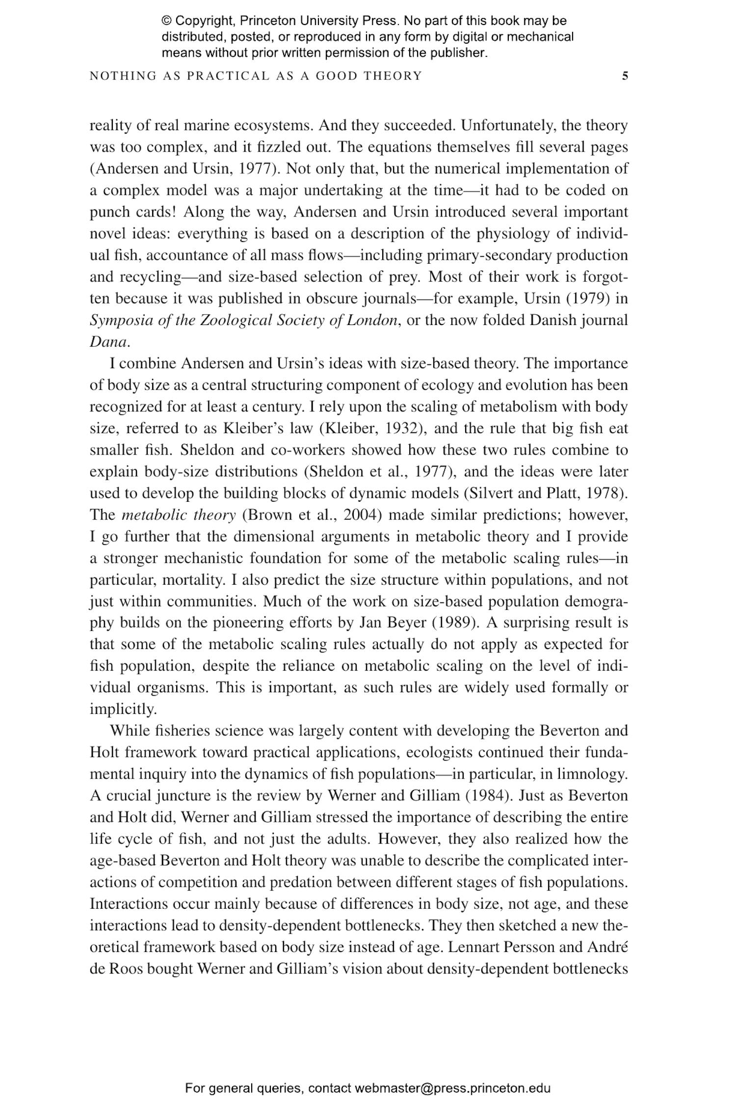 Fish Ecology, Evolution, and Exploitation | Princeton University Press