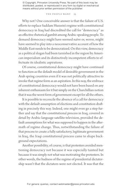 The Arab Winter | Princeton University Press