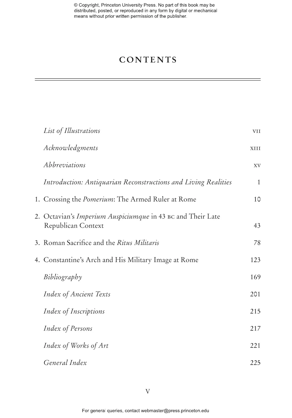 Crossing the Pomerium | Princeton University Press