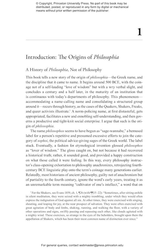 Calling Philosophers Names | Princeton University Press