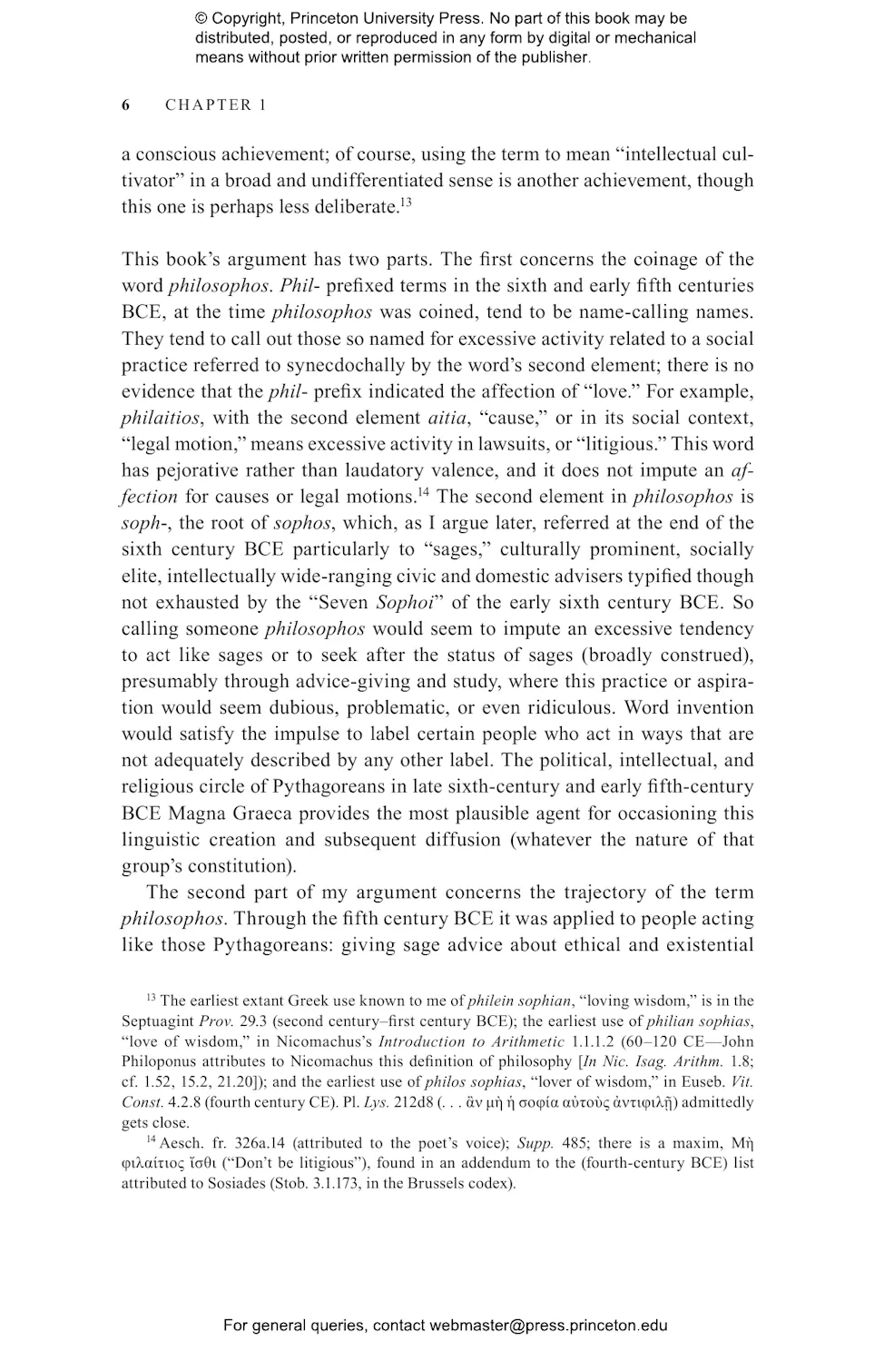 Calling Philosophers Names | Princeton University Press