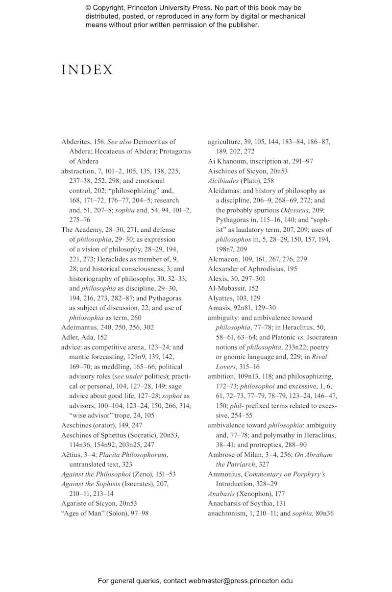 Calling Philosophers Names | Princeton University Press