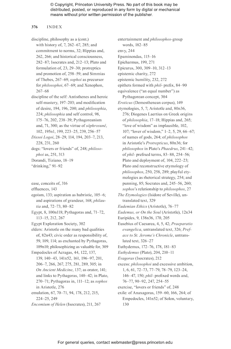 Calling Philosophers Names | Princeton University Press