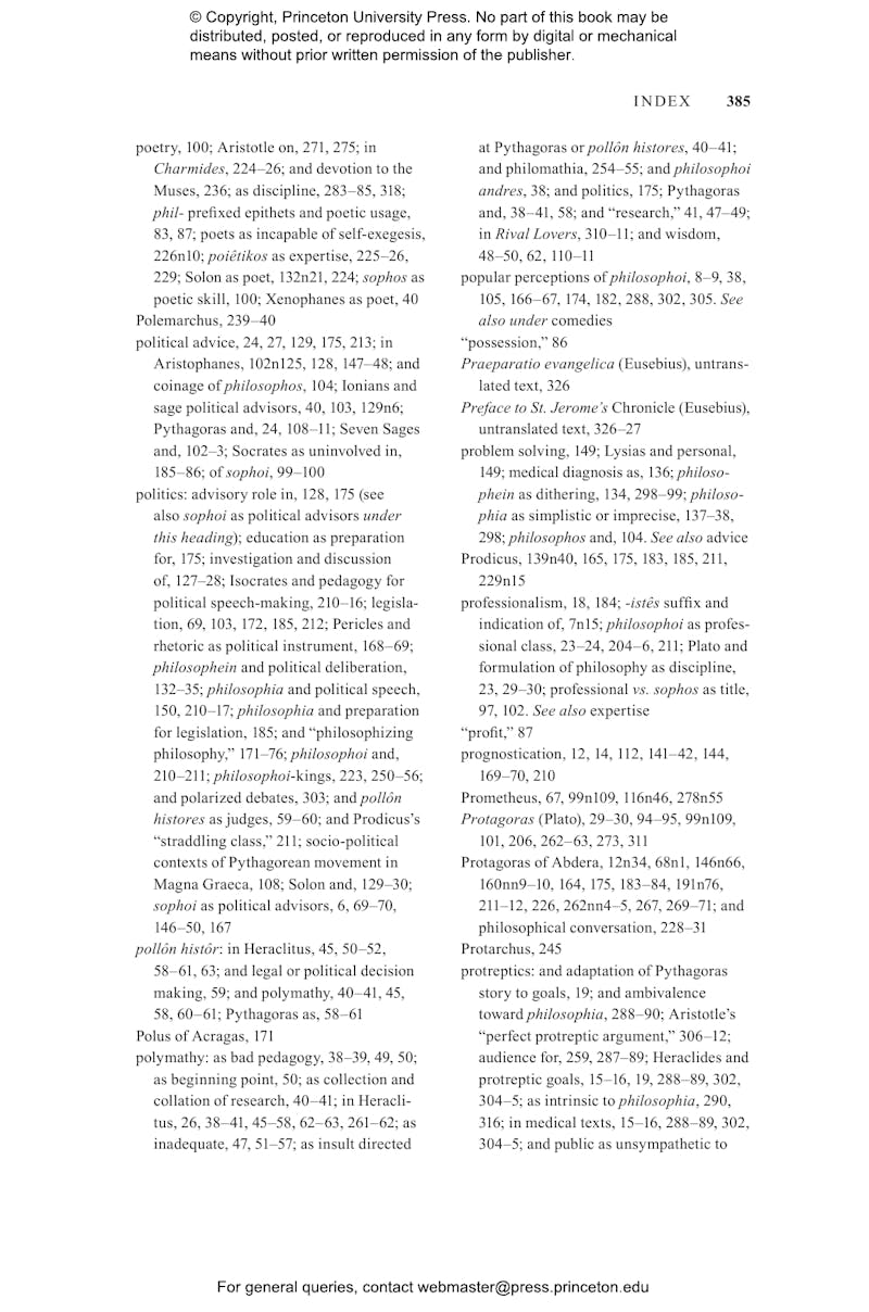 Calling Philosophers Names | Princeton University Press