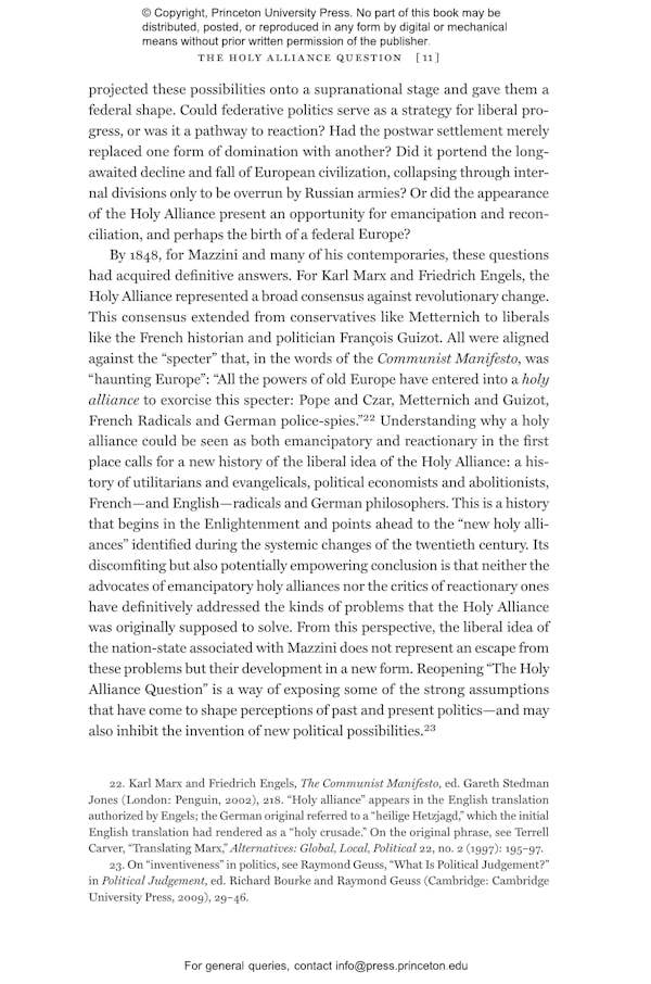 The Holy Alliance | Princeton University Press