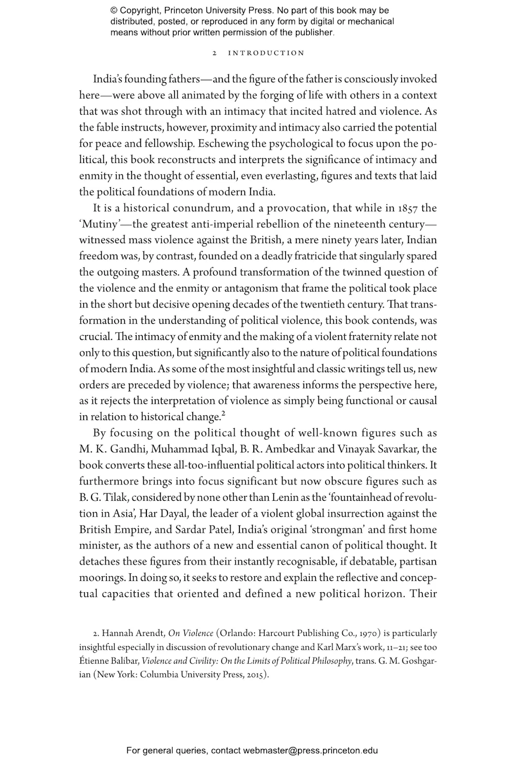 Violent Fraternity | Princeton University Press