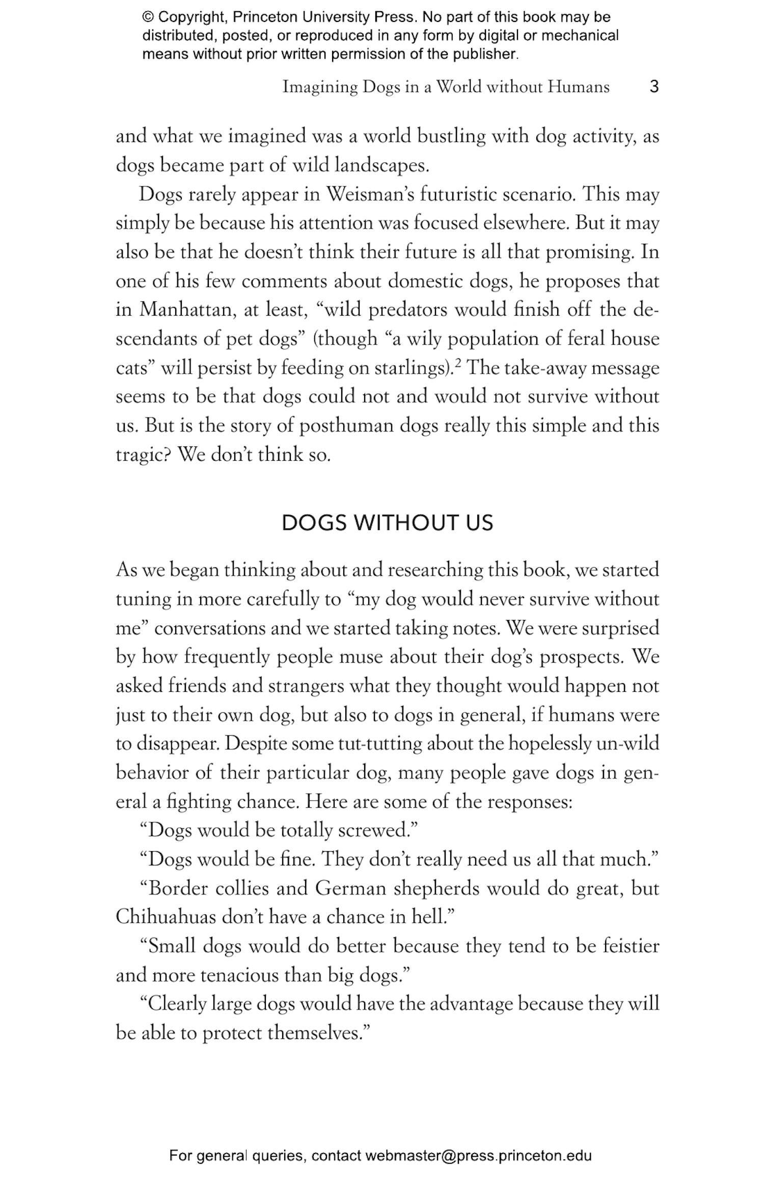 A Dog's World | Princeton University Press