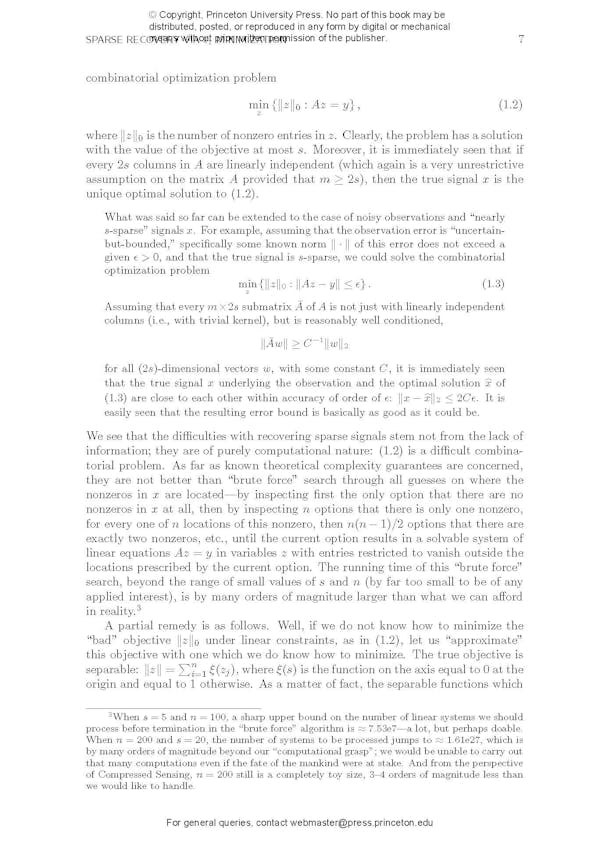 Statistical Inference Via Convex Optimization Princeton University Press