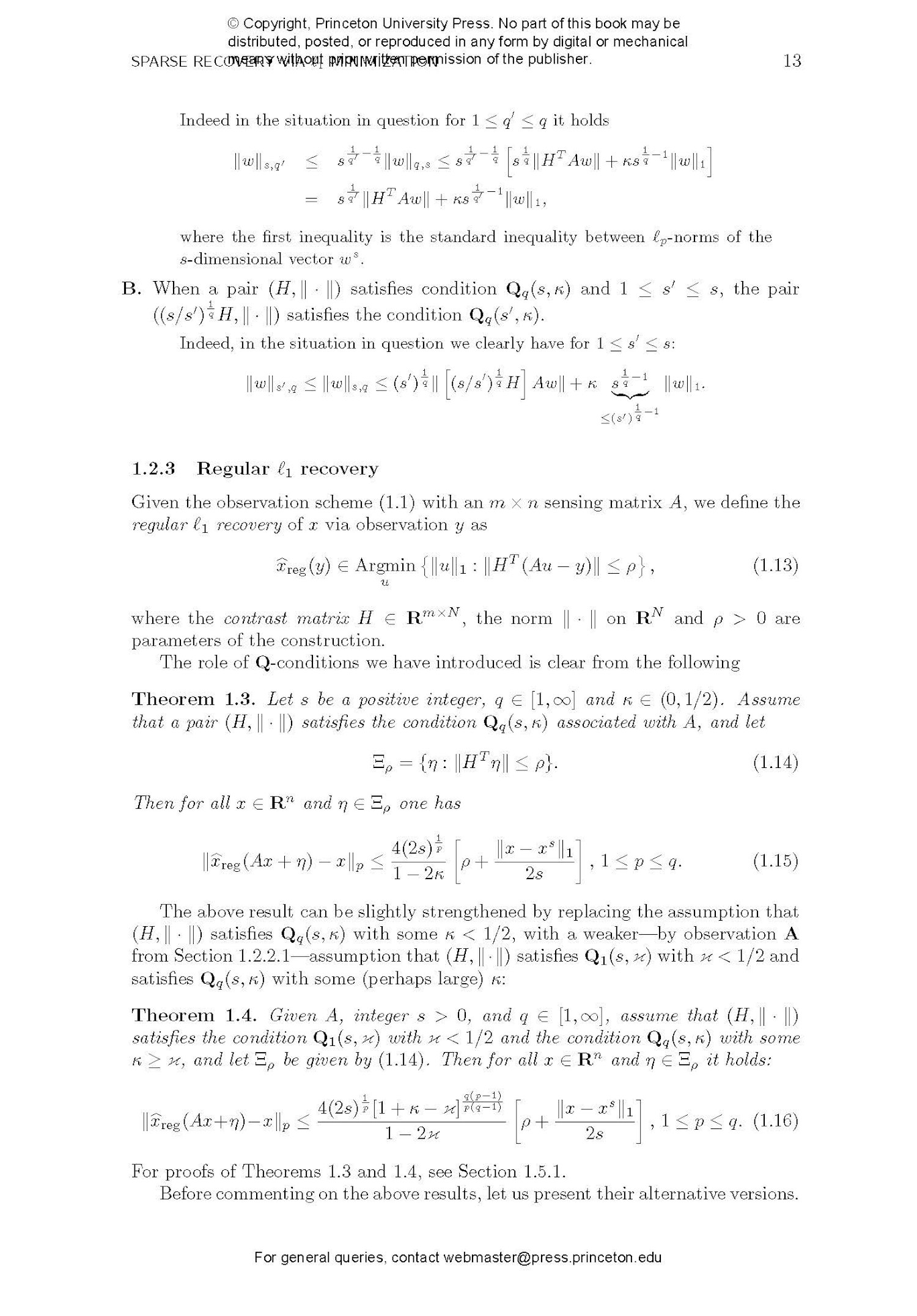 Statistical Inference Via Convex Optimization Princeton University Press