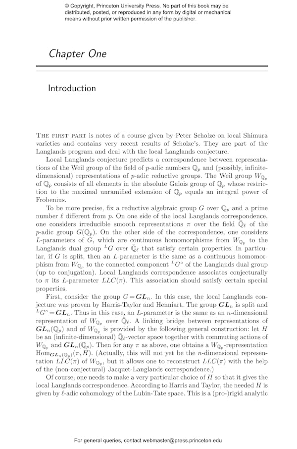 Arithmetic and Geometry | Princeton University Press