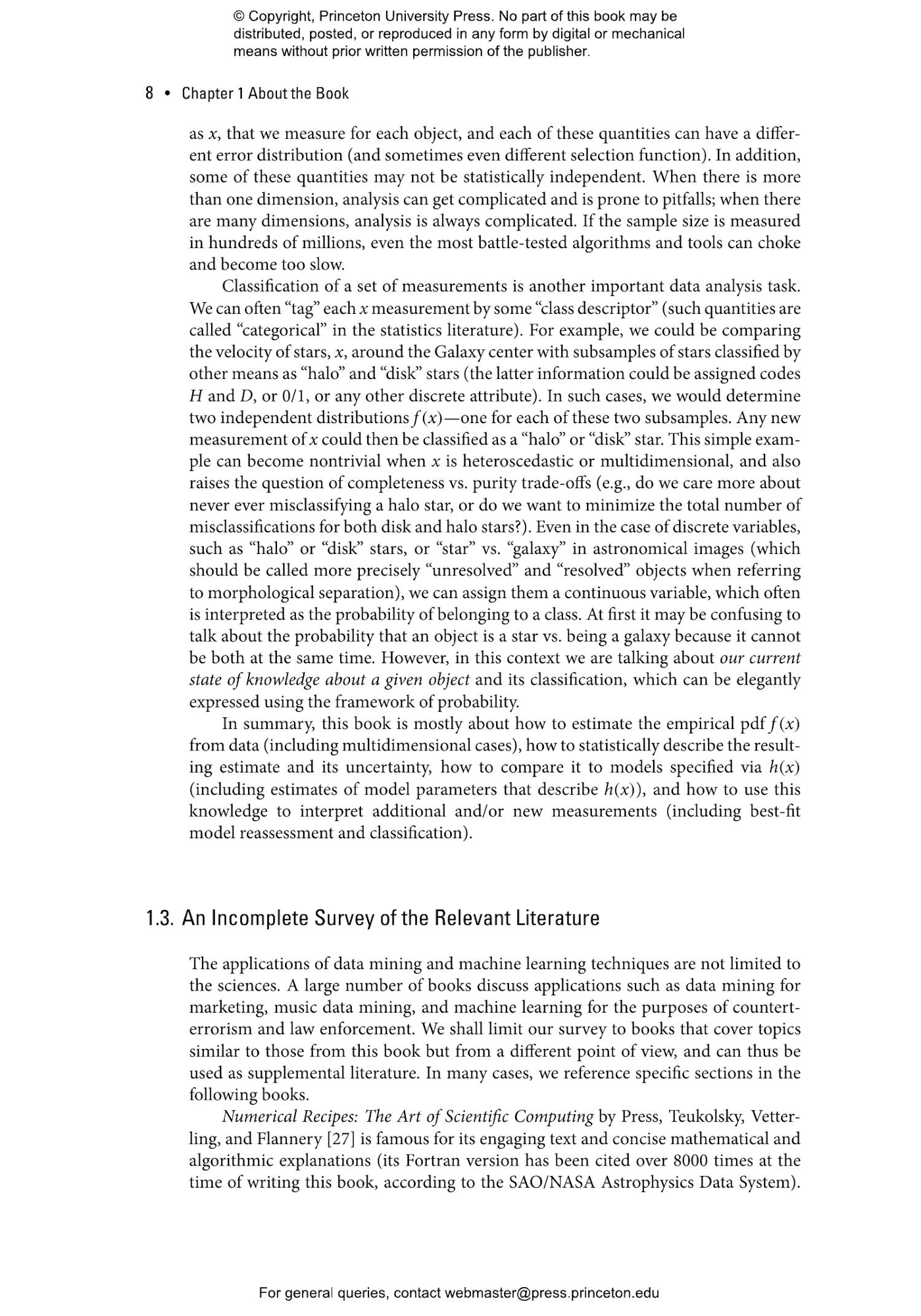 Statistics, Data Mining, and Machine Learning in Astronomy | Princeton ...