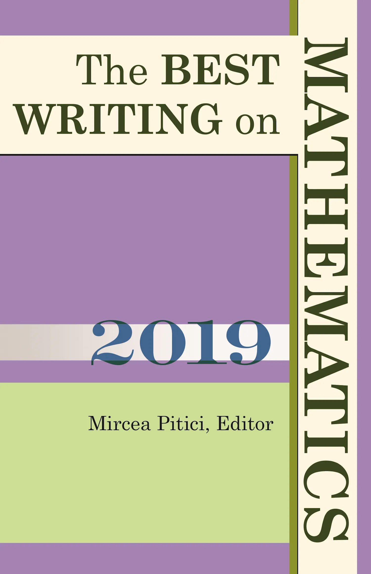 The Best Writing on Mathematics 2019 | Princeton University Press