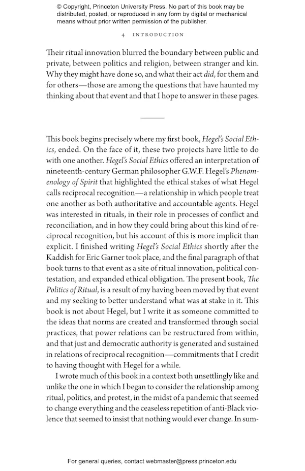 The Politics of Ritual | Princeton University Press