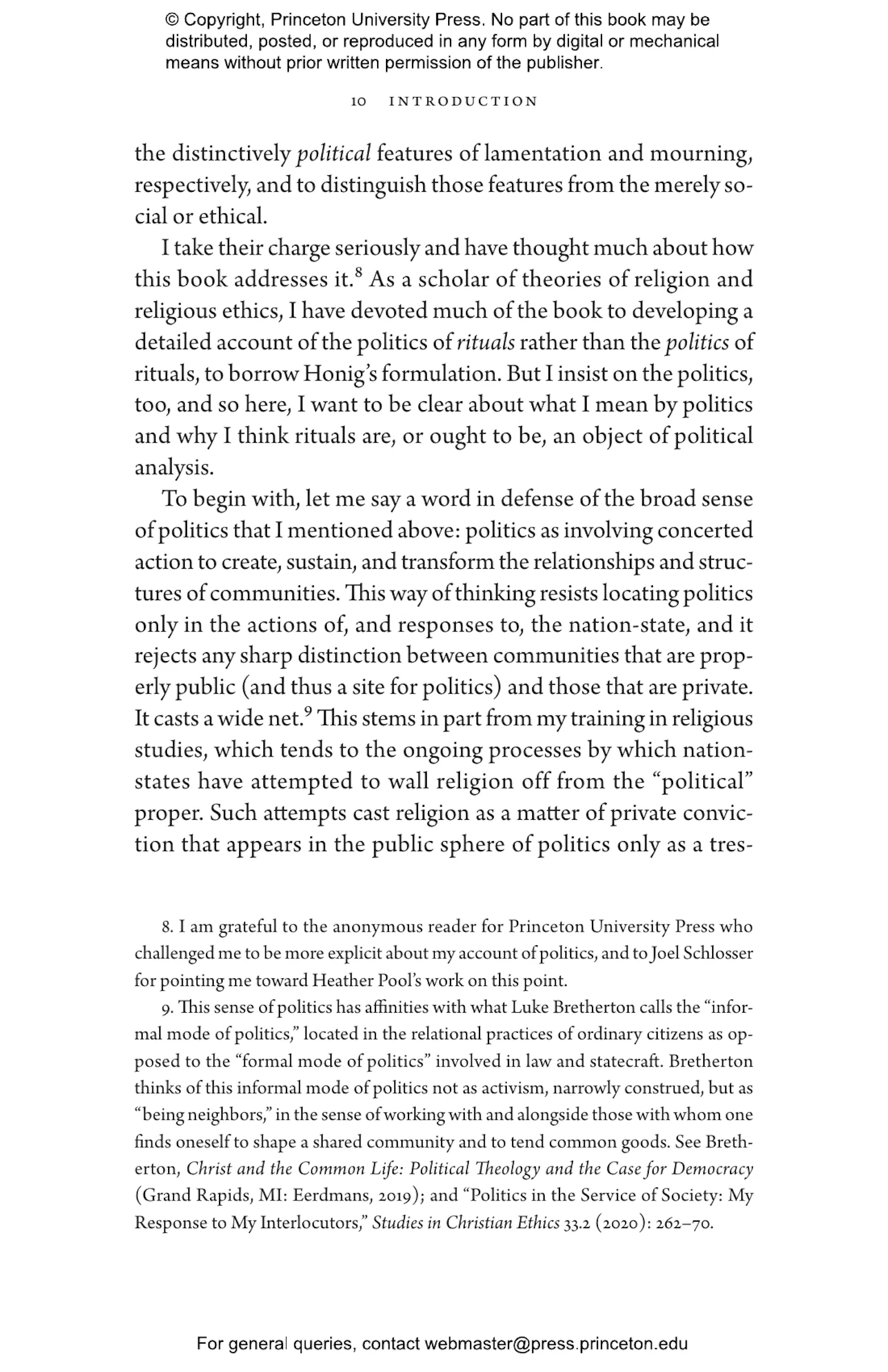 The Politics of Ritual | Princeton University Press