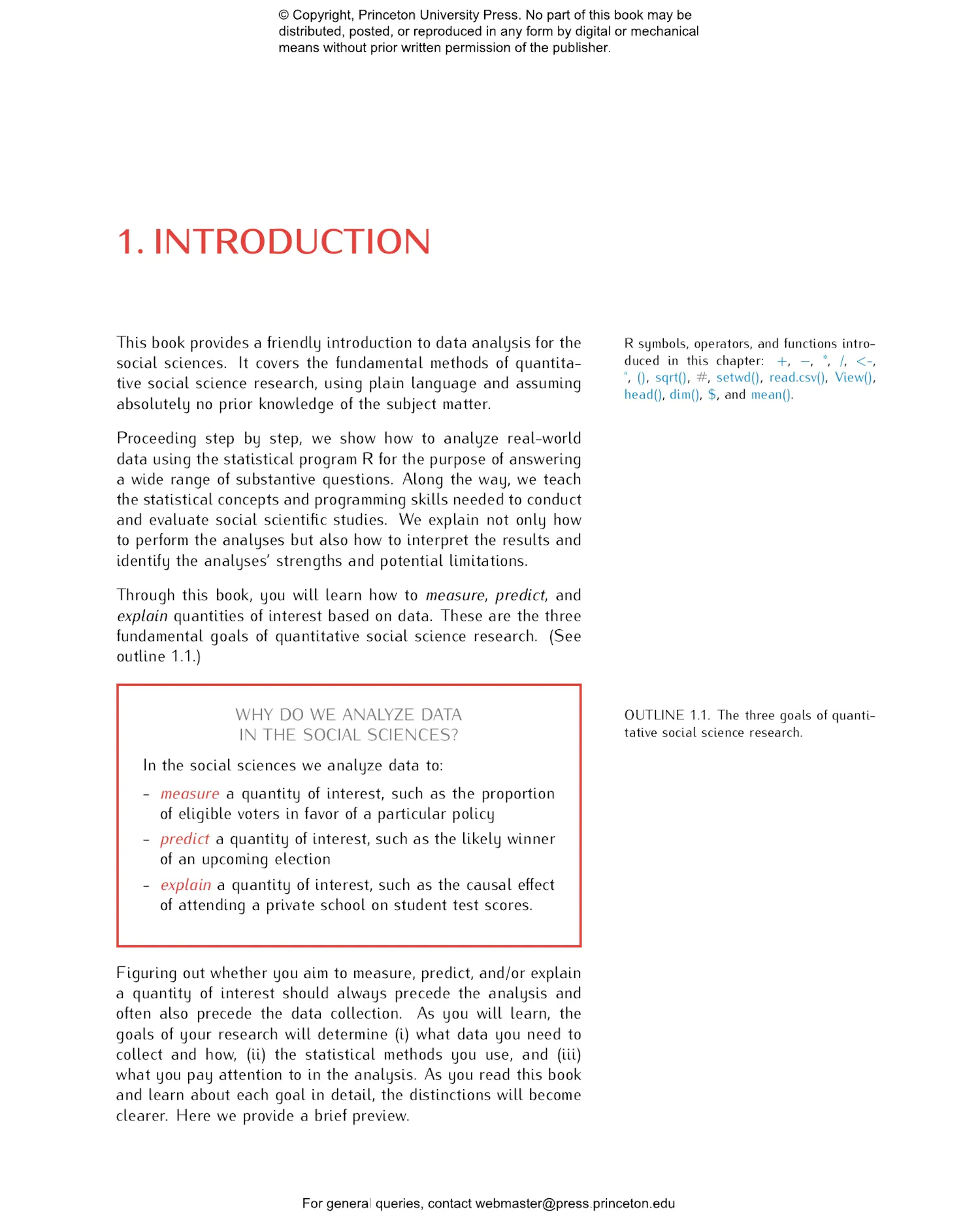 Data Analysis for Social Science | Princeton University Press