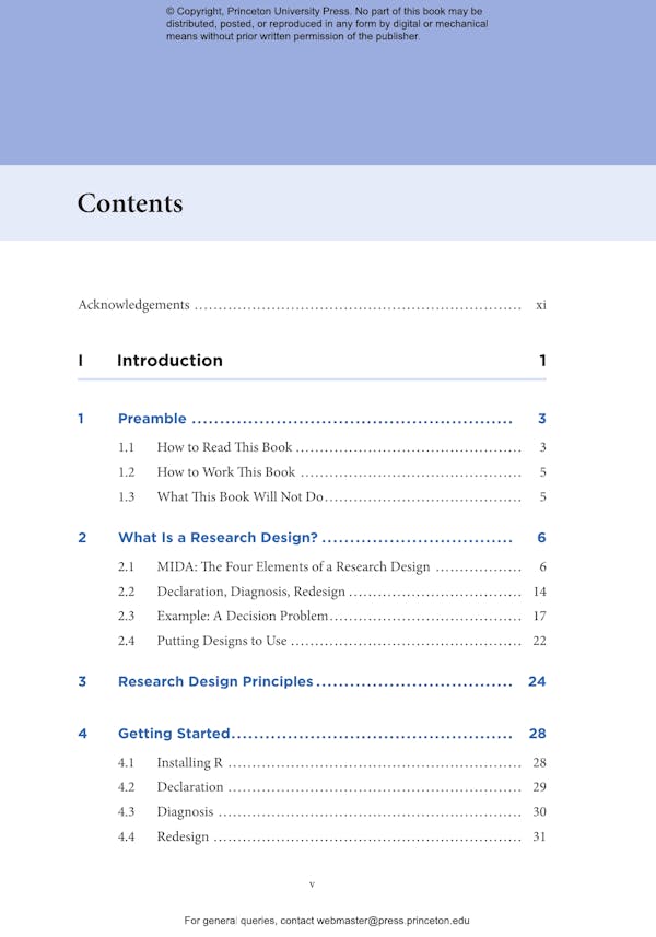 Research Design in the Social Sciences | Princeton University Press
