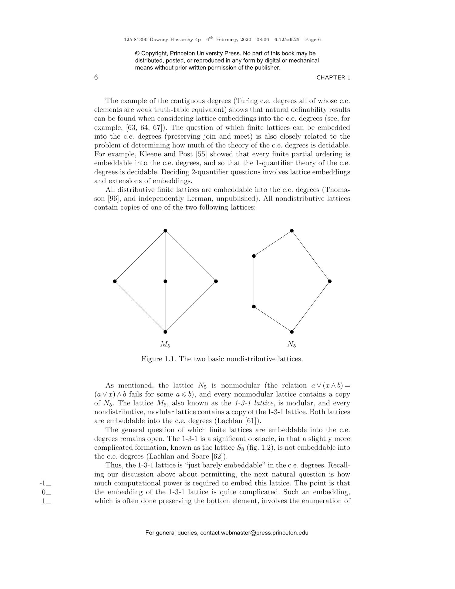 A Hierarchy of Turing Degrees | Princeton University Press