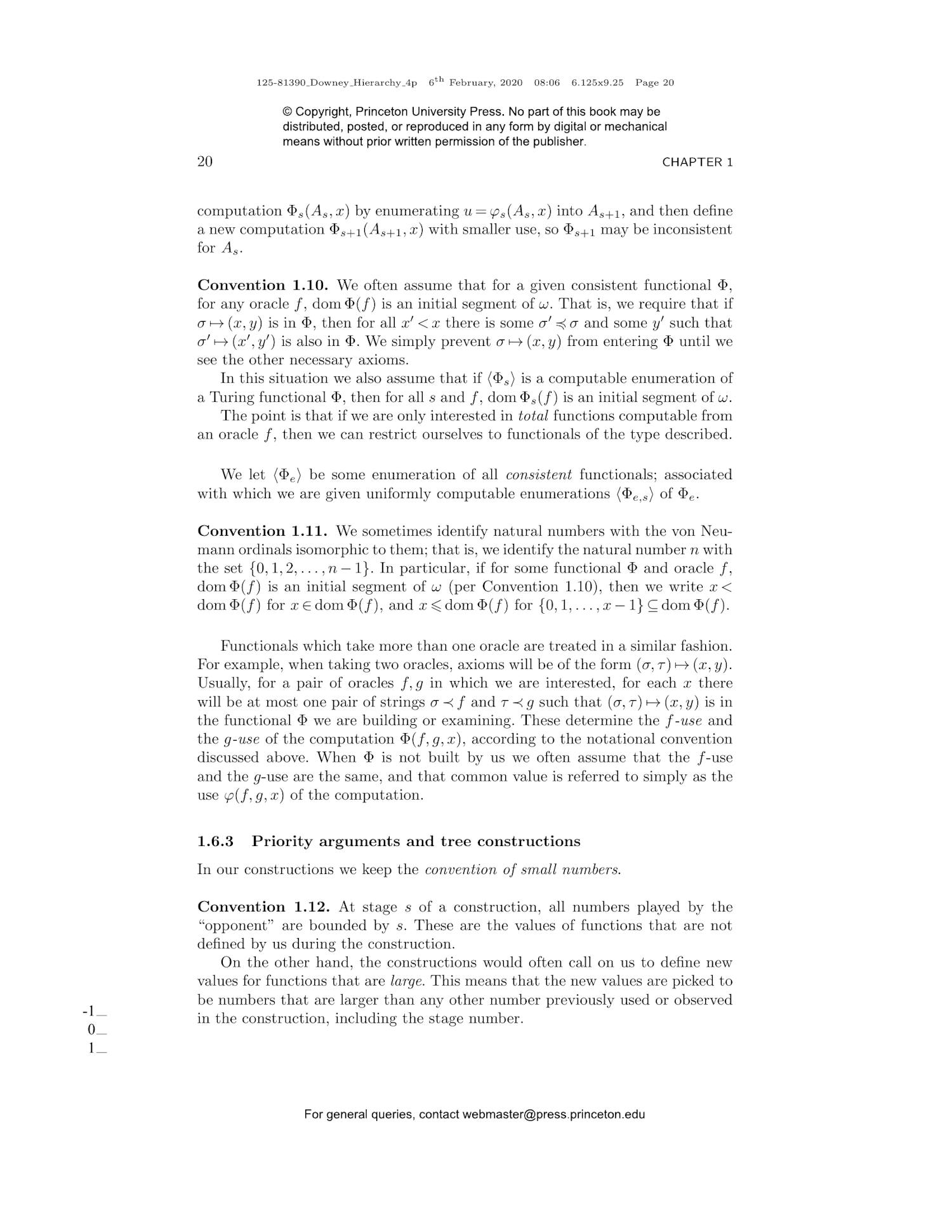 A Hierarchy of Turing Degrees | Princeton University Press