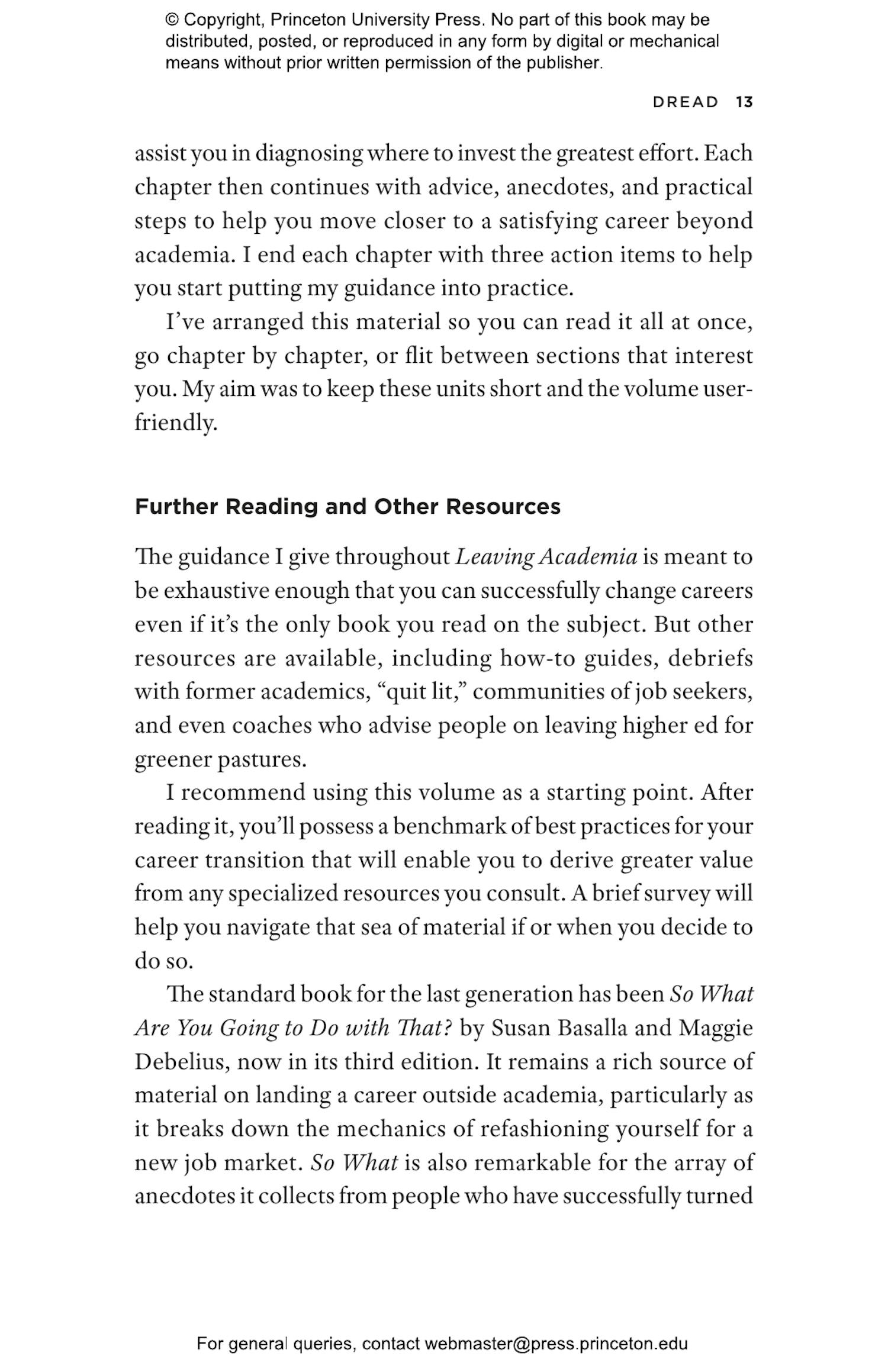 Leaving Academia | Princeton University Press