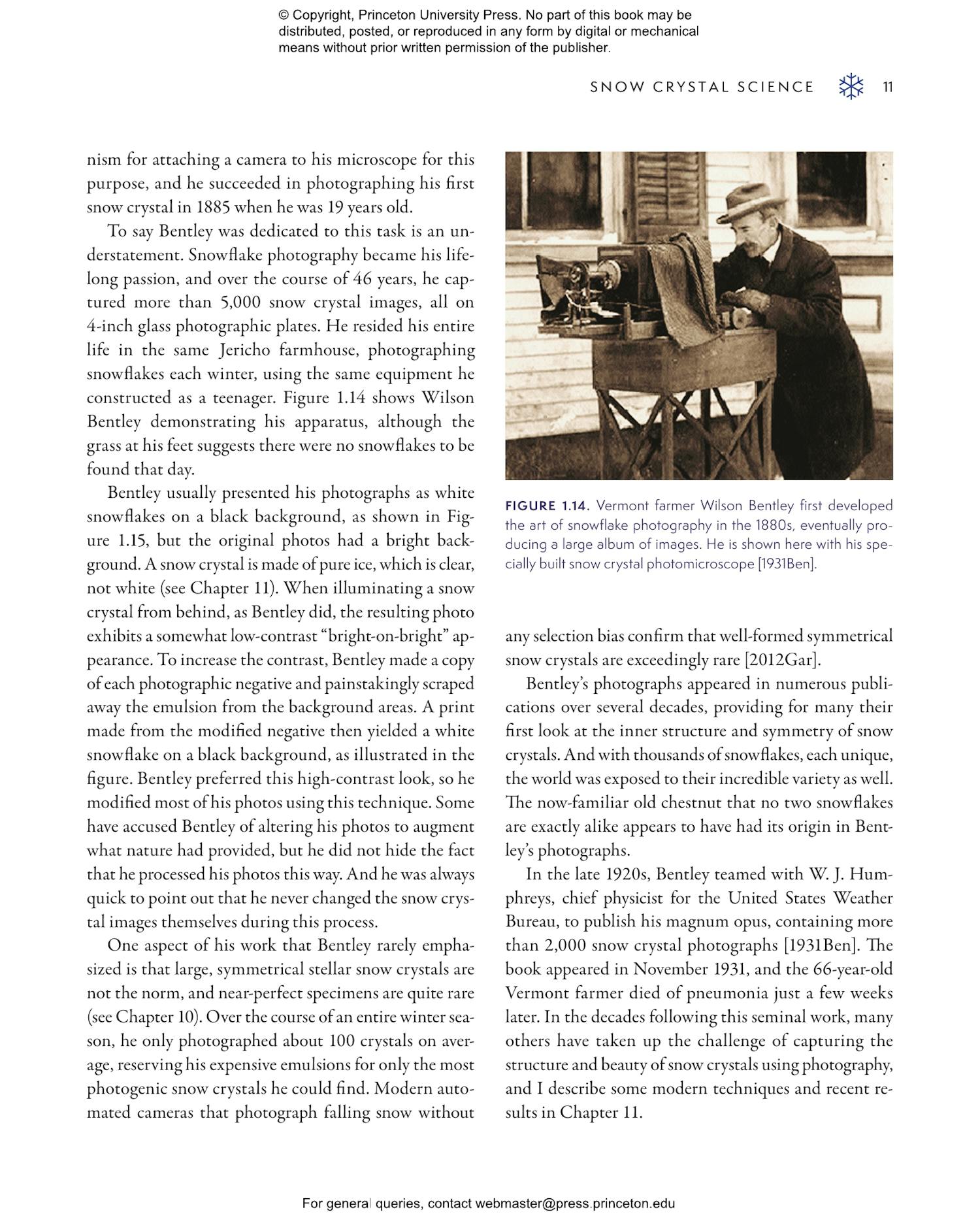 Snow Crystals | Princeton University Press