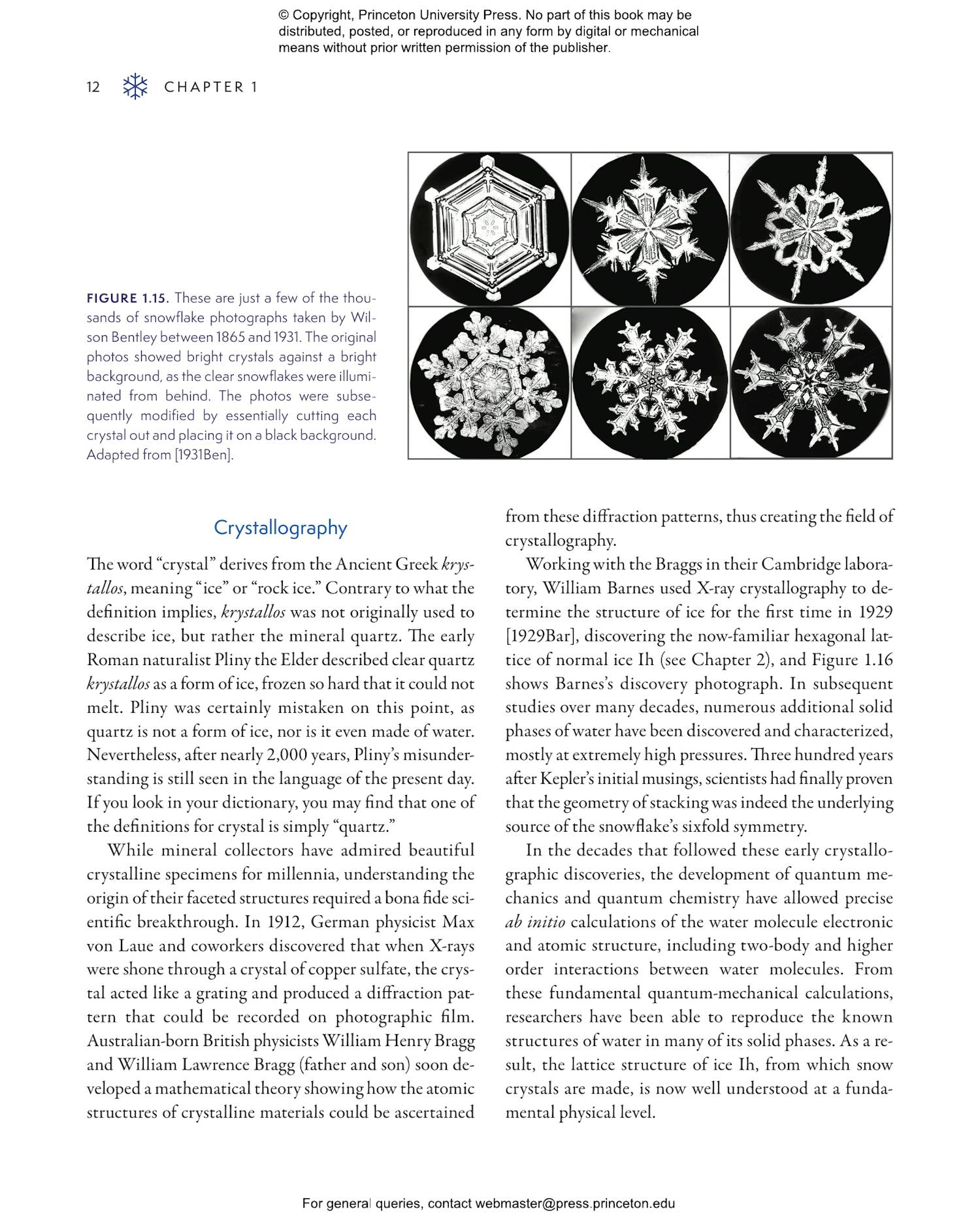 Snow Crystals | Princeton University Press